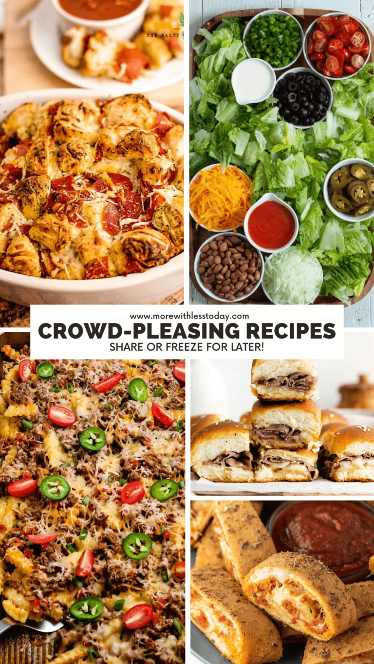 Crowd-Pleasing Recipes – Share or Freeze for Later!