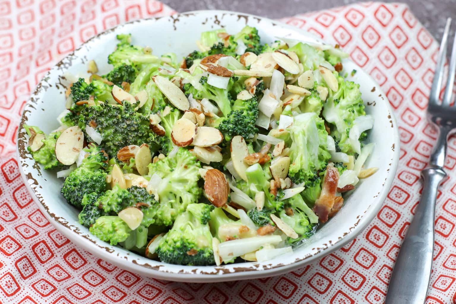 Easy to Make Classic Broccoli Salad Recipe - More With Less Today