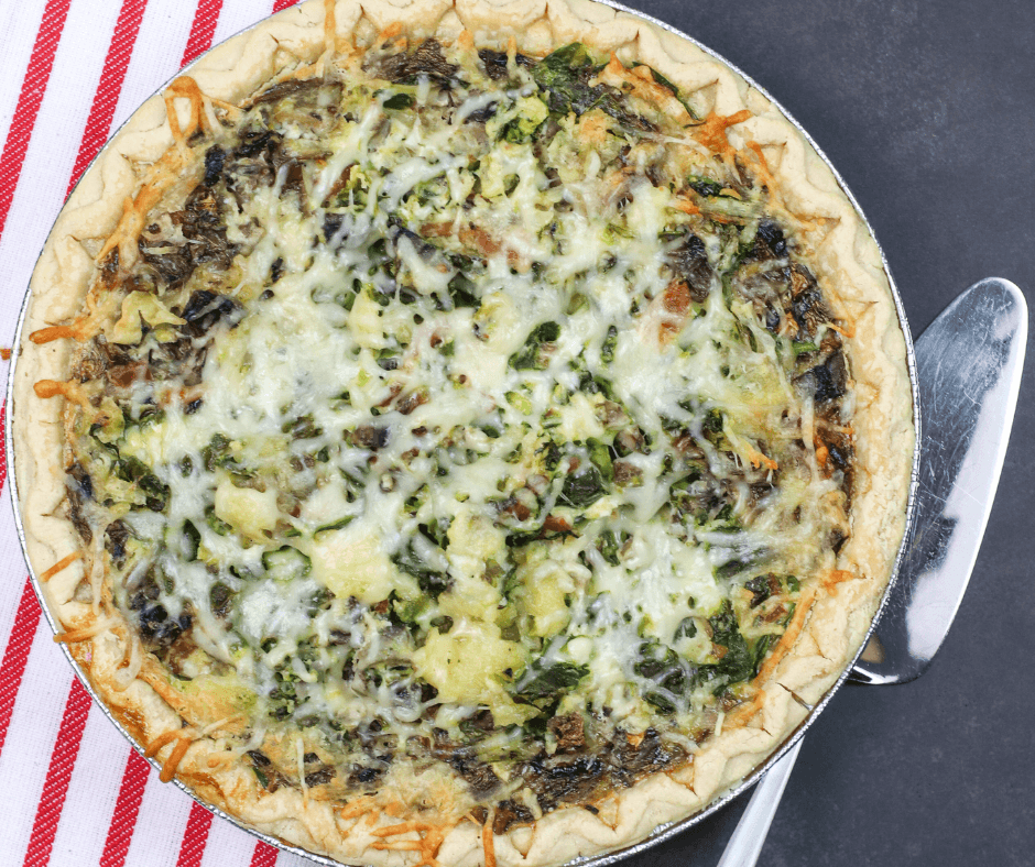 Easy Bacon and Swiss Cheese Quiche Recipe