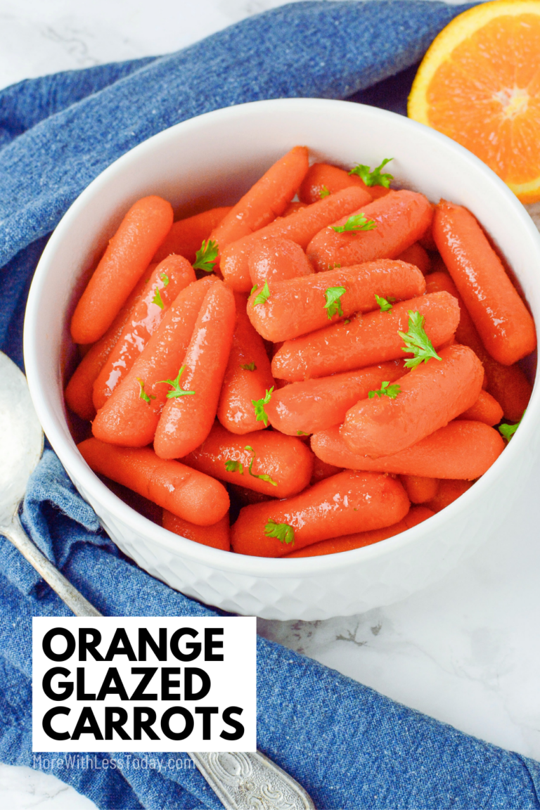 Four-Step Orange Glazed Carrots Recipe - More With Less Today