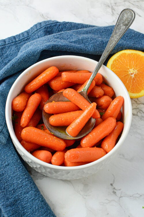 Four-Step Orange Glazed Carrots Recipe