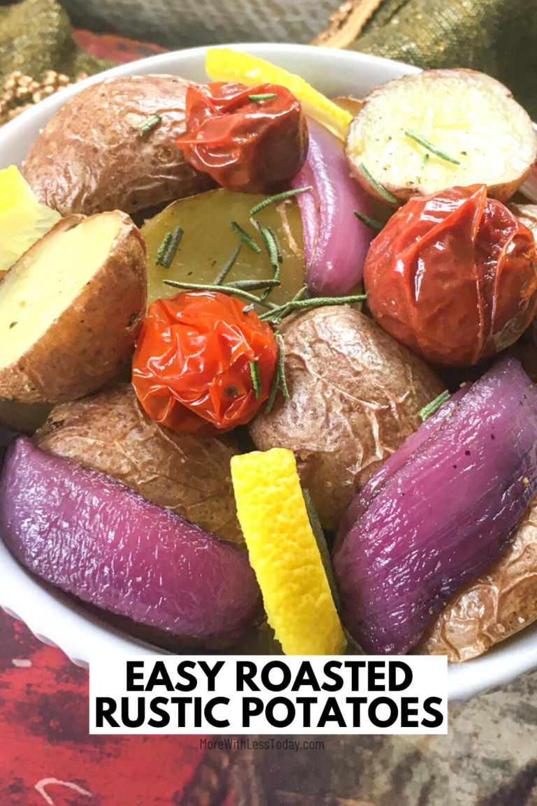 Easy Roasted Potatoes: Sheet Pan Recipe - More With Less Today