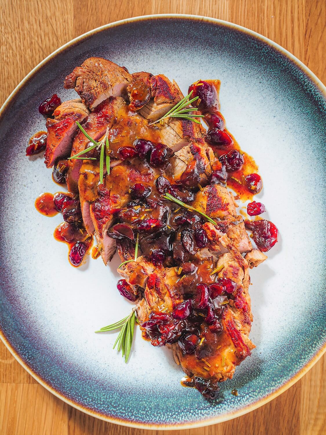 Cranberry Orange Pork Tenderloin - Easy Thanksgiving Recipe
