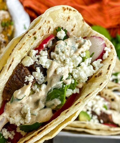 Easy Mexican Steak Street Tacos Recipe