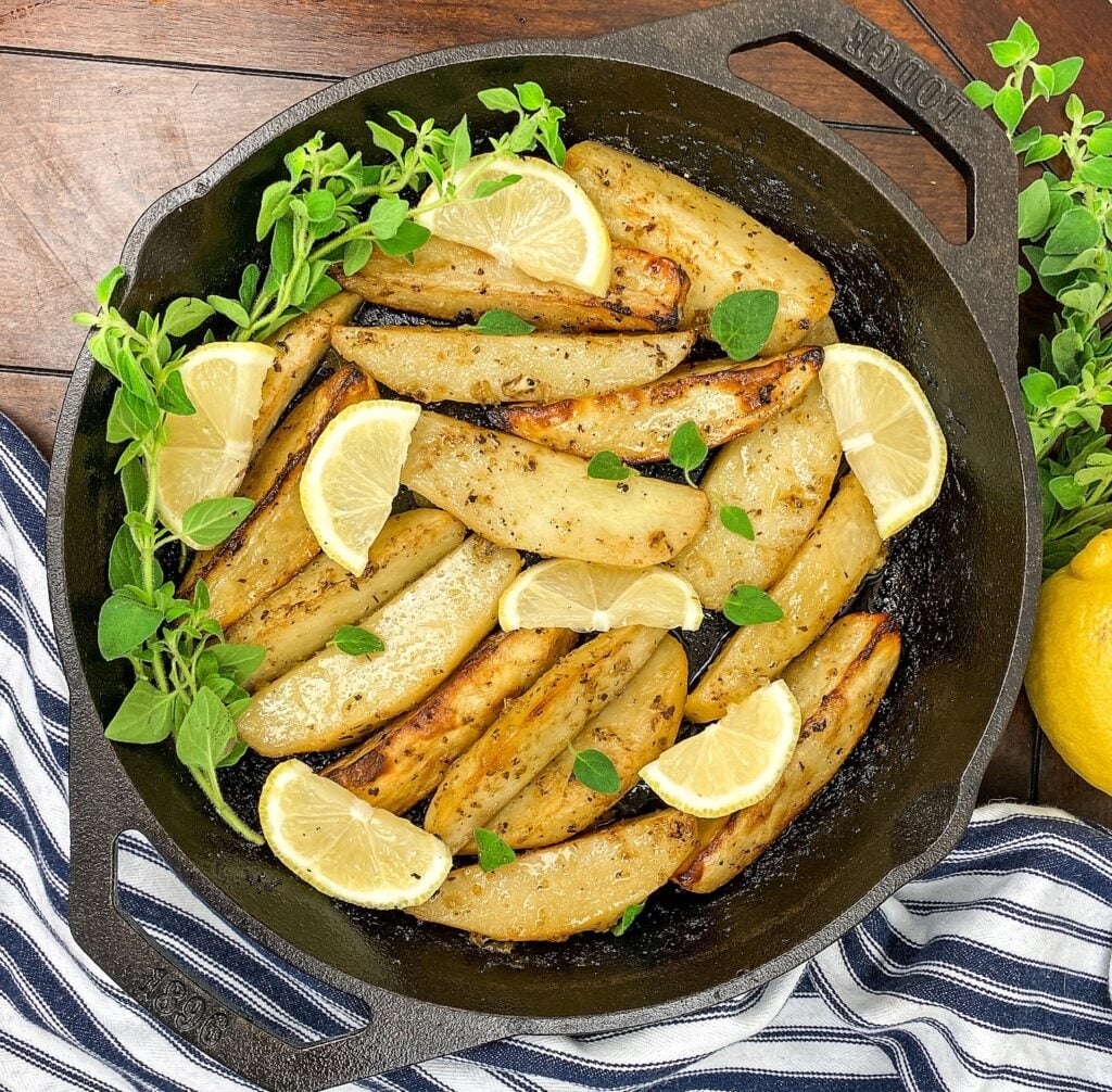 Easy Roasted Greek-Style Lemon Potatoes Recipe