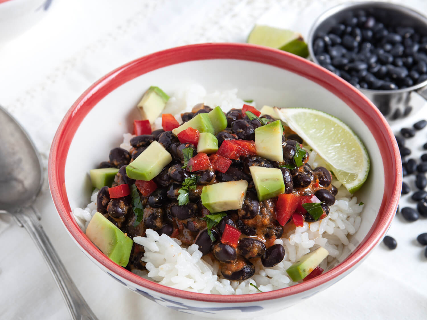 Cuban-Style Black Beans and Rice Recipe