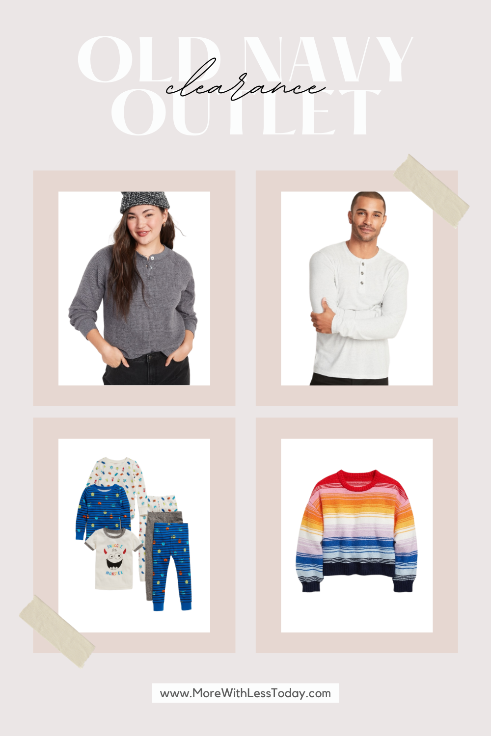 Old Navy Oulet and Old Navy Clearance - How To Score 75% Off Clothes