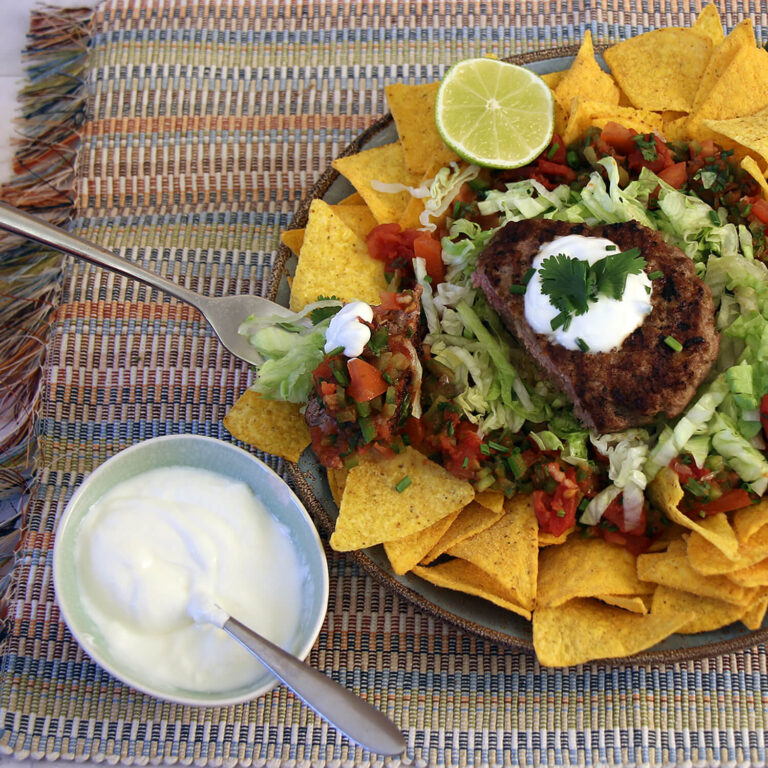 Ranchero Burger Platter Recipe - A Great Party Food! - More With Less Today