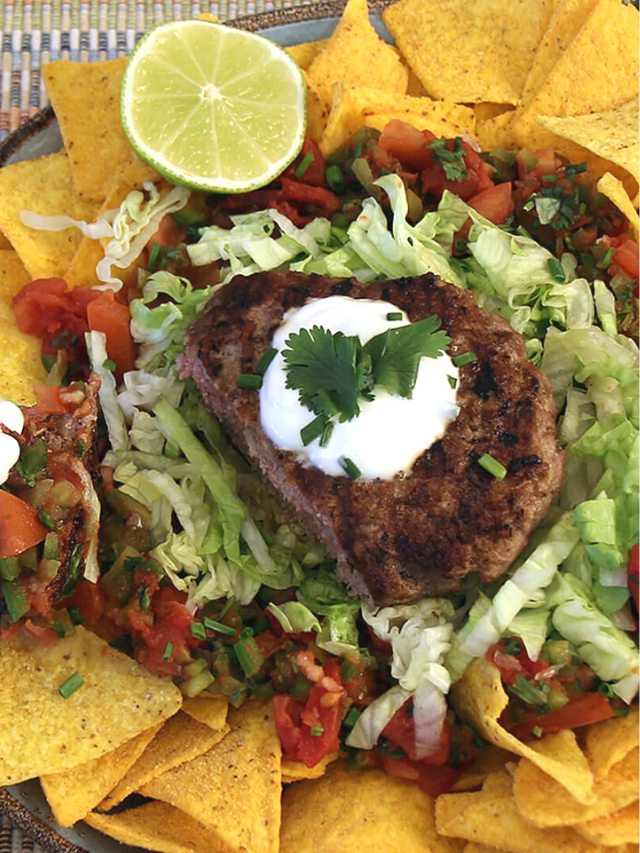 Ranchero Burger Platter Recipe - More With Less Today