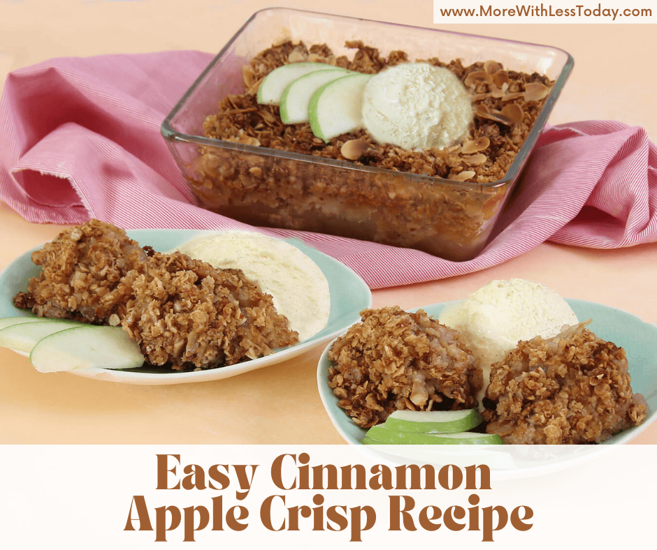 Easy Cinnamon Apple Crisp Recipe - Gluten-Free and Delish!