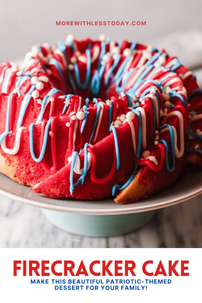 Firecracker Cake - Make This Beautiful Patriotic-Themed Dessert and ...