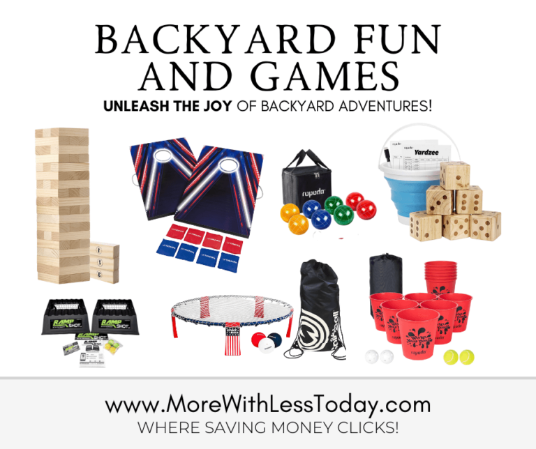 Backyard Fun and Games – Get Outside Ideas for the Family