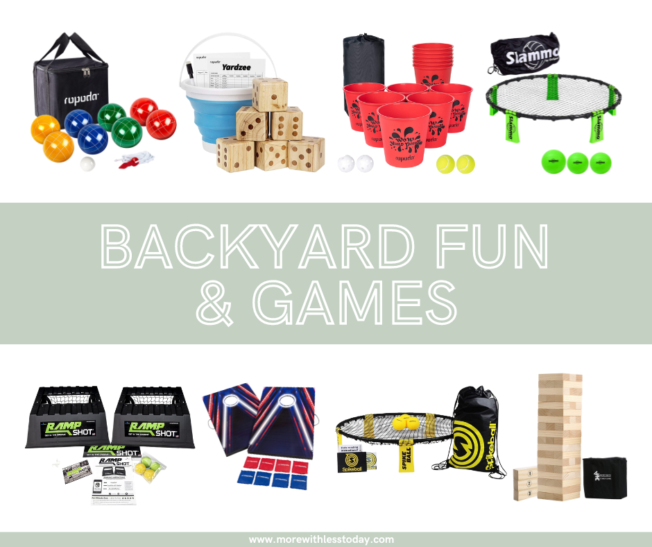 Backyard Fun and Games - Get Outside Ideas for the Whole Family