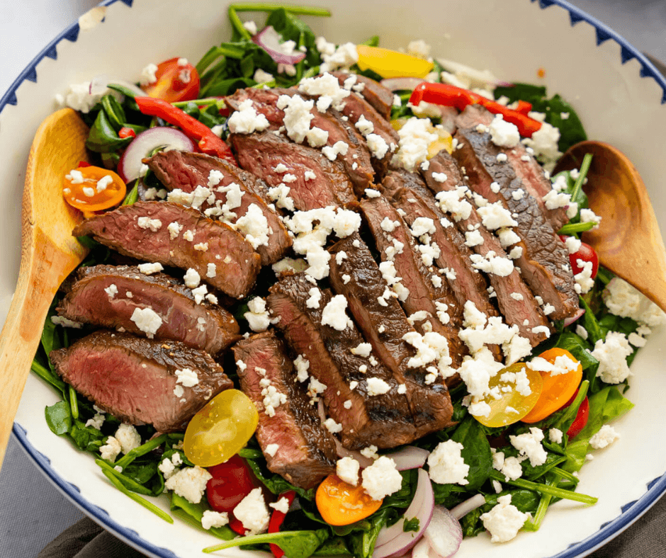 Easy Balsamic Steak Salad