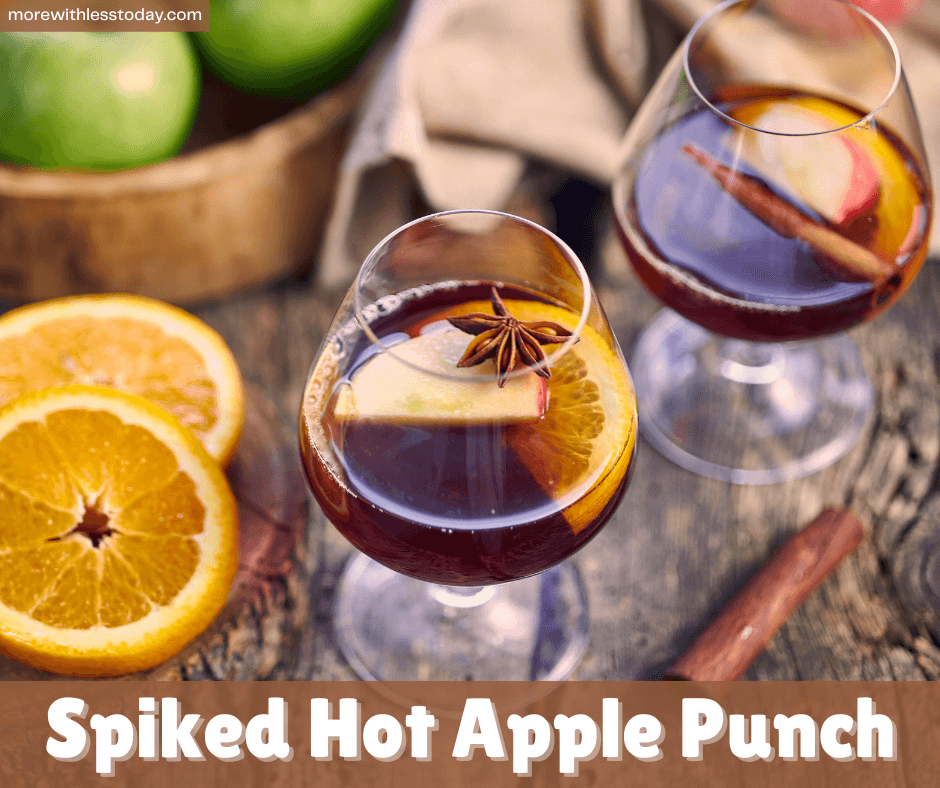 Hot Apple Punch – Easy Spiked Fall Cocktail Recipe