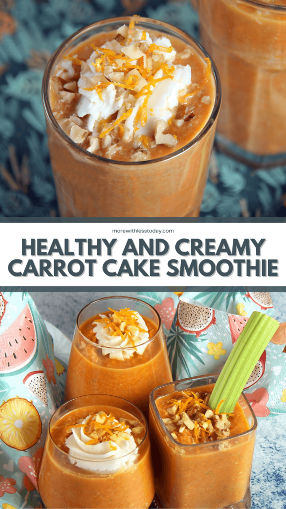 Healthy and Delicious Carrot Cake Smoothie Recipe