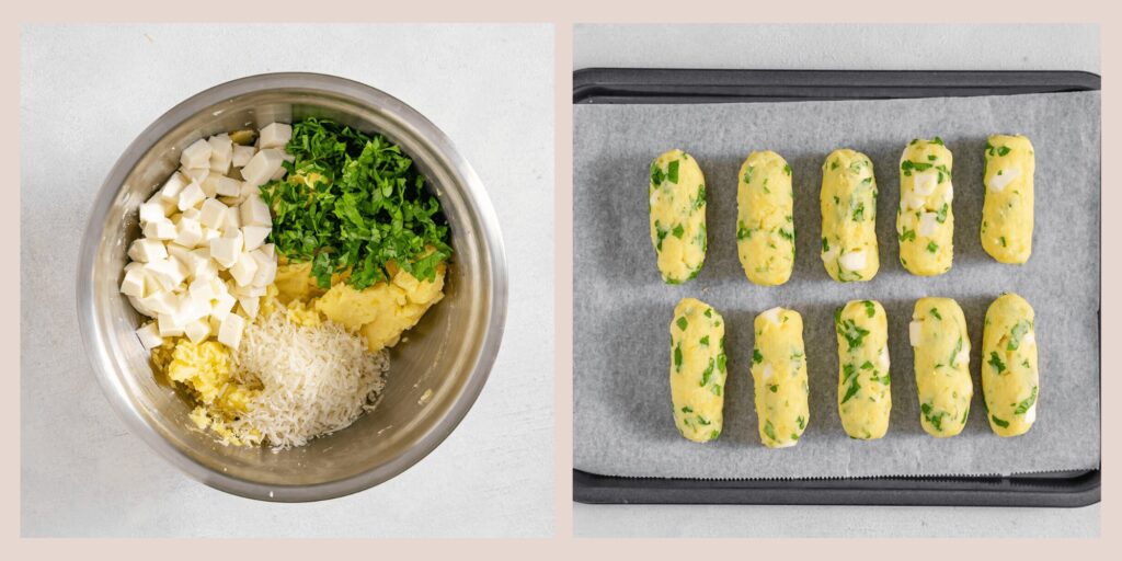 Cheesy Potato Croquettes Recipe