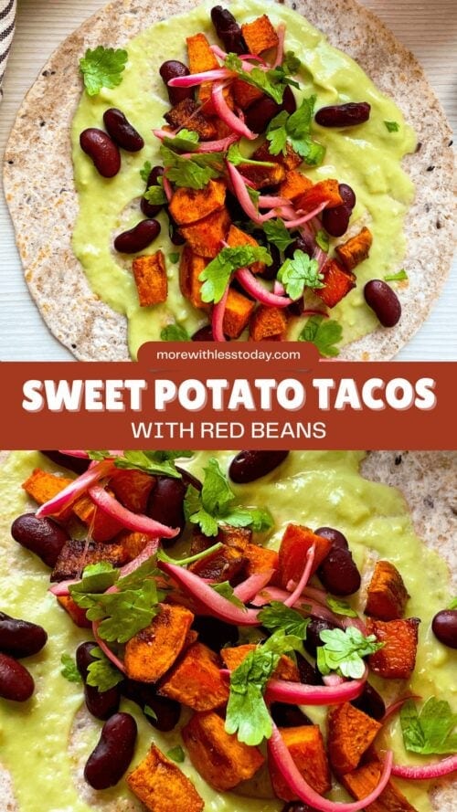 Sweet Potato Tacos with Red Bean Recipe