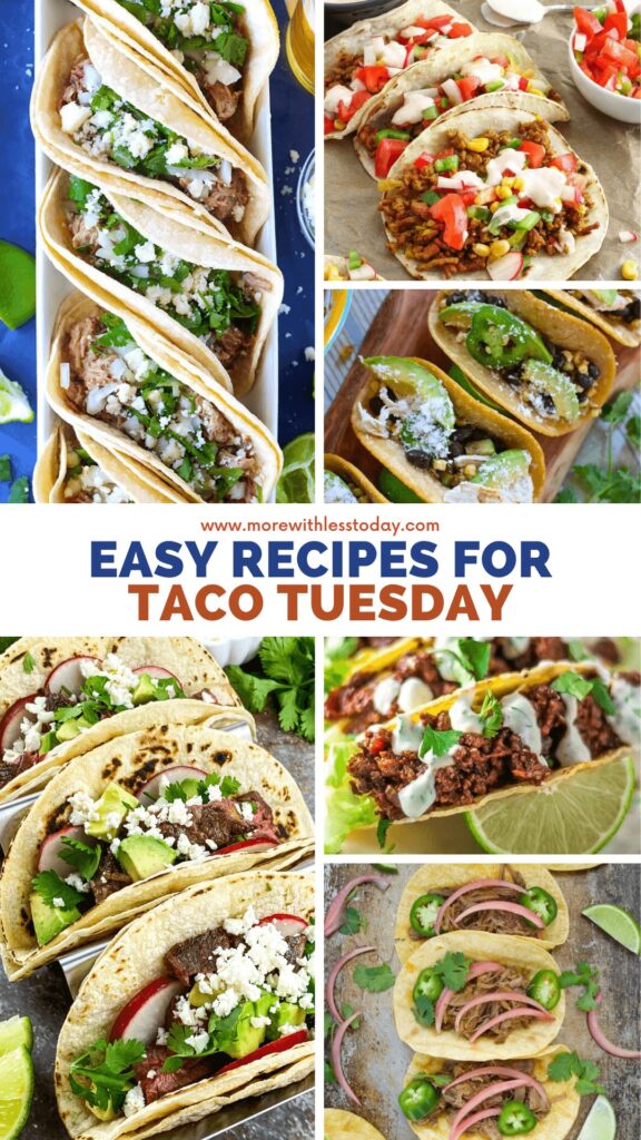Recipes for Taco Tuesday - See New Easy and Tasty Ideas