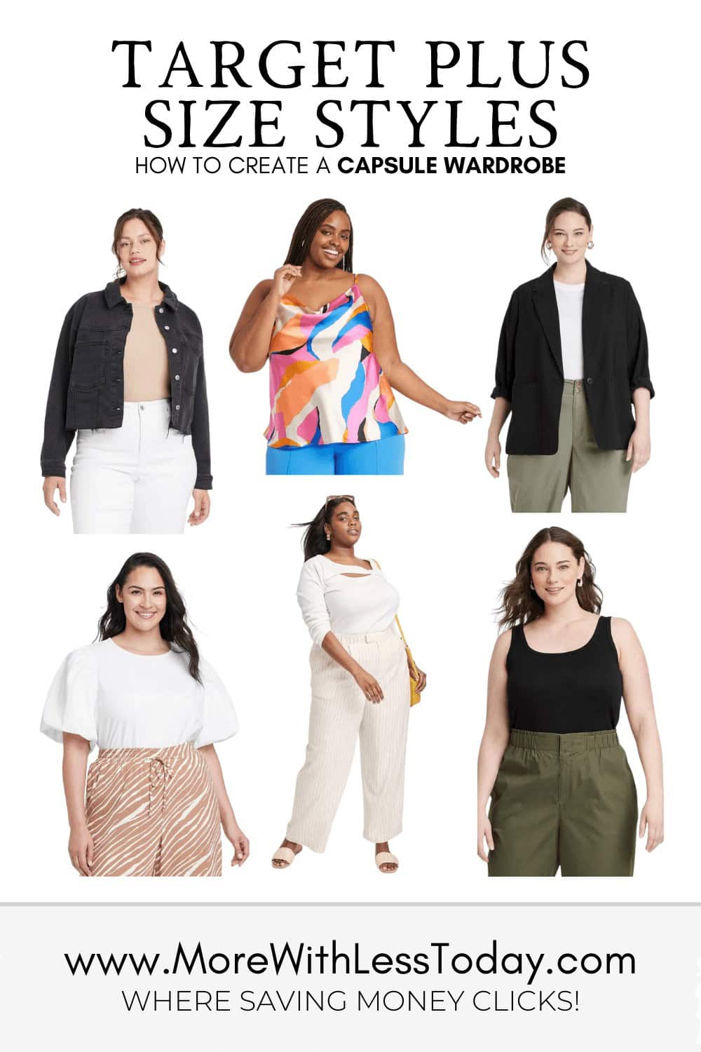 How to Create a Capsule Wardrobe with Target Plus Size Styles