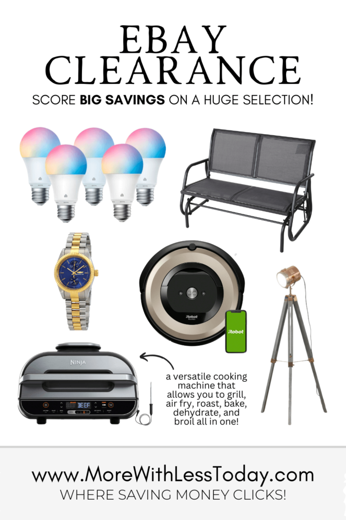 eBay Clearance Outlet - More With Less Today
