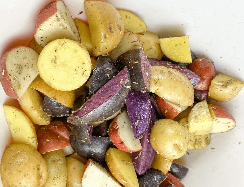 Crispy and Easy Rosemary Garlic Potatoes Recipe