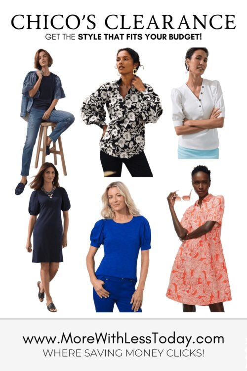 Chico's Clearance Sale for Extreme Bargain Shoppers!