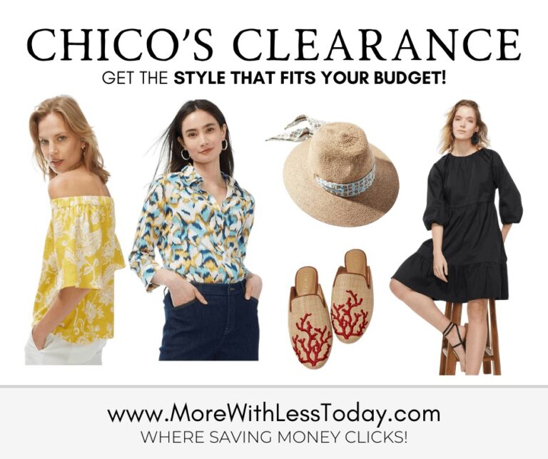 Chico's Clearance Sale for Extreme Bargain Shoppers!