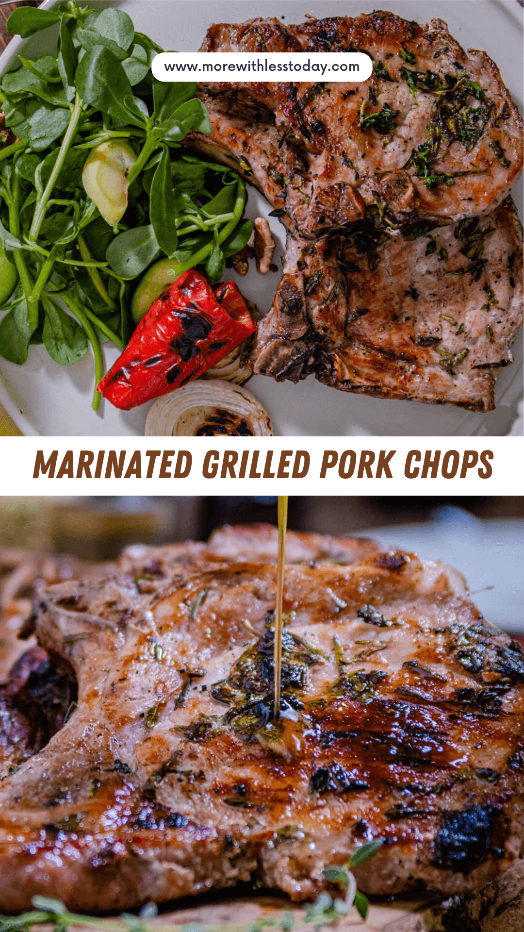 Marinated Grilled Pork Chops Recipe