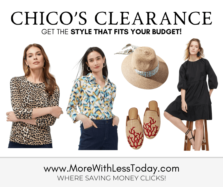 Chico's Clearance Sale for Extreme Bargain Shoppers!