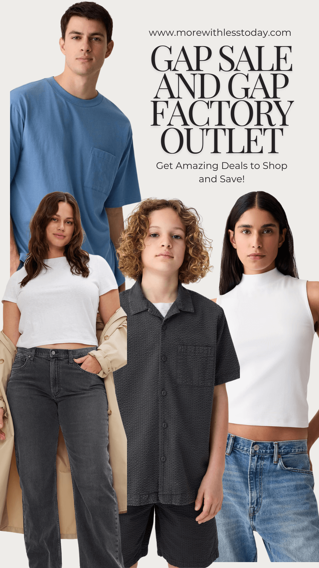 GAP Sale and GAP Factory Outlet Deals To Shop and Save