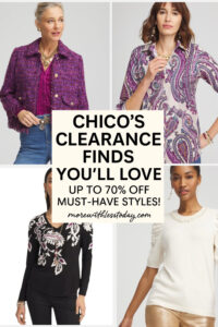 Chico’s Clearance Sale for Extreme Bargain Shoppers!