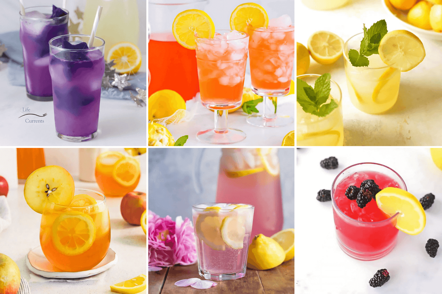 25 Unique Summer Lemonade Recipes- Homemade Drinks