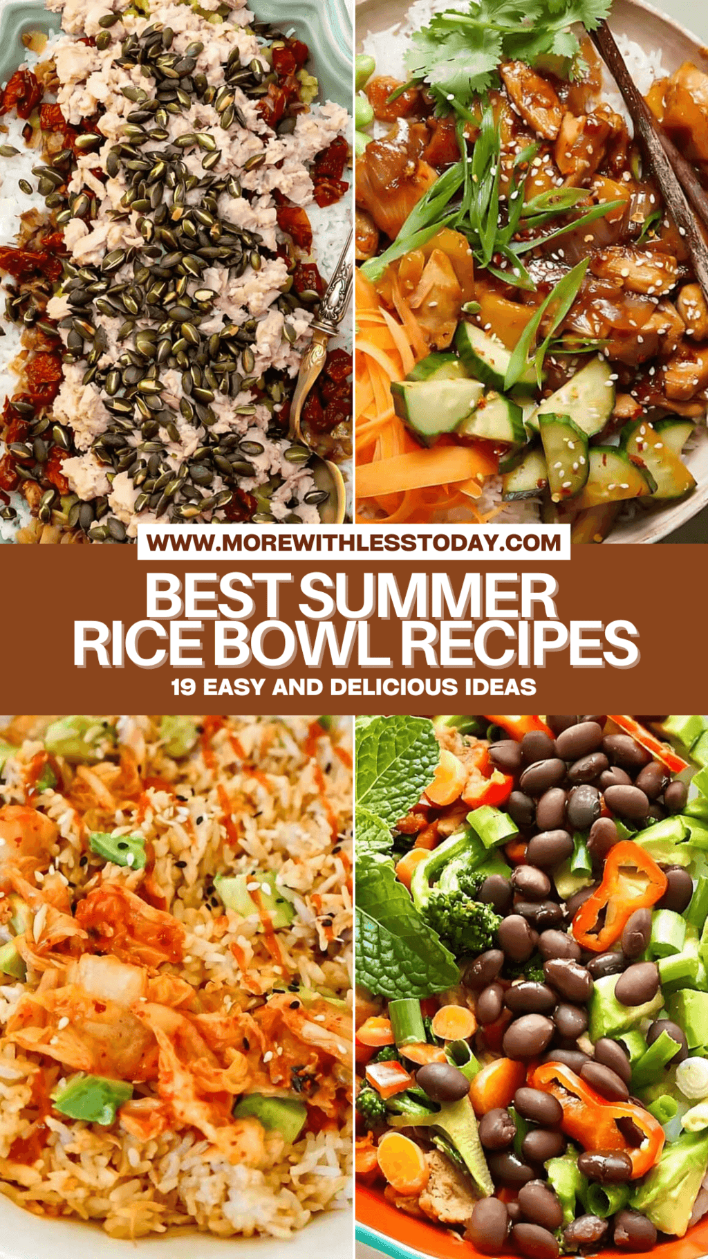 Best Summer Rice Bowl Recipes: 19 Easy and Delicious Ideas